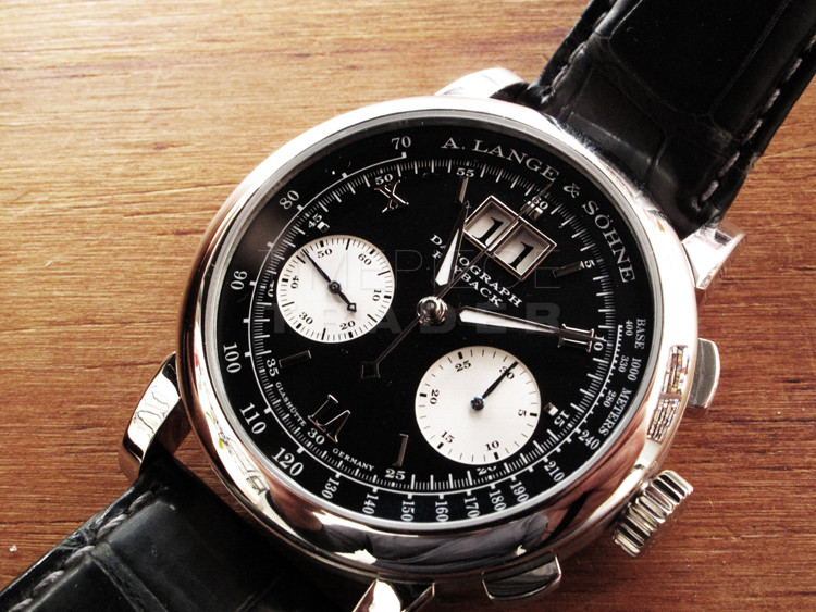 A. Lange & Sohne Platinum Datograph Flyback Chronograph 403.035 ...
