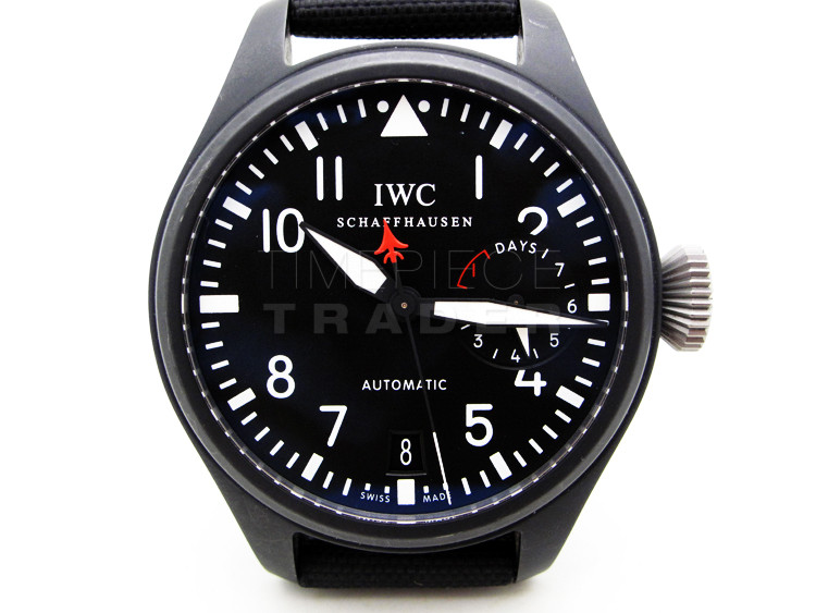 IW501901 IWC Big Pilot TOP GUN Ceramic IW5019-01 - | Timepiece Trader ...